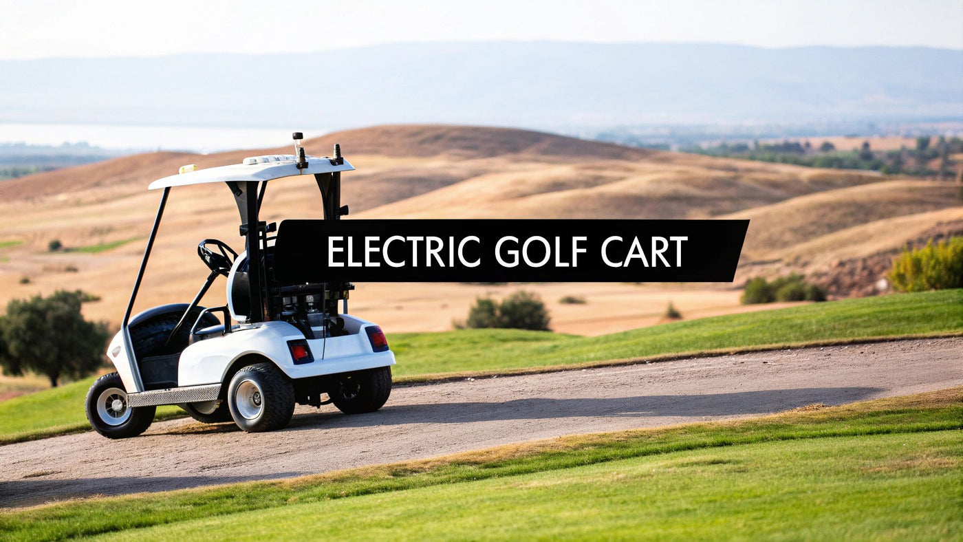Battery Powered Golf Push Cart Buyer's Guide | Caddie Wheel