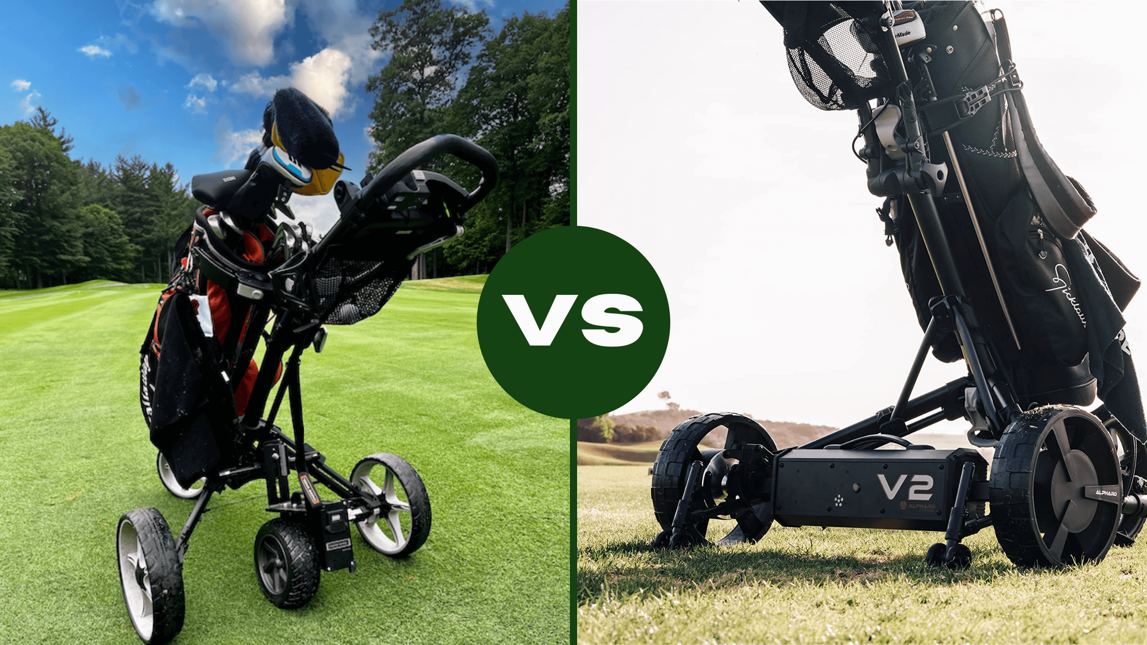 Caddie Wheel: The Best Alphard Golf Alternative for Electric Push Carts ...