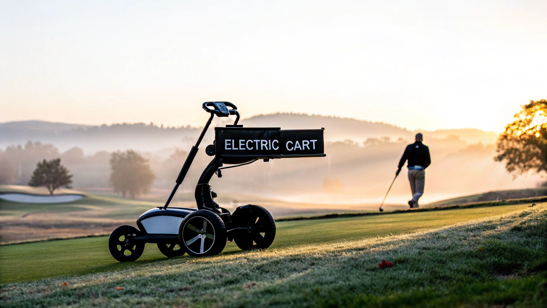 The Ultimate Guide to Electric Golf Walking Carts | Caddie Wheel