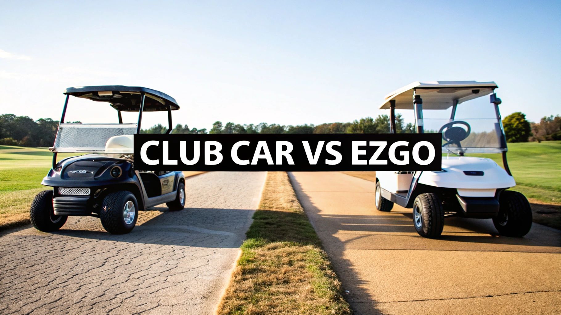 Club Car vs EZ GO An Unbiased Comparison Guide | Caddie Wheel