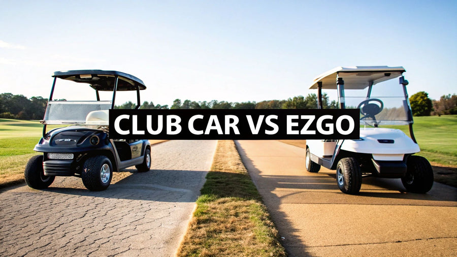 Club Car vs EZ GO An Unbiased Comparison Guide | Caddie Wheel