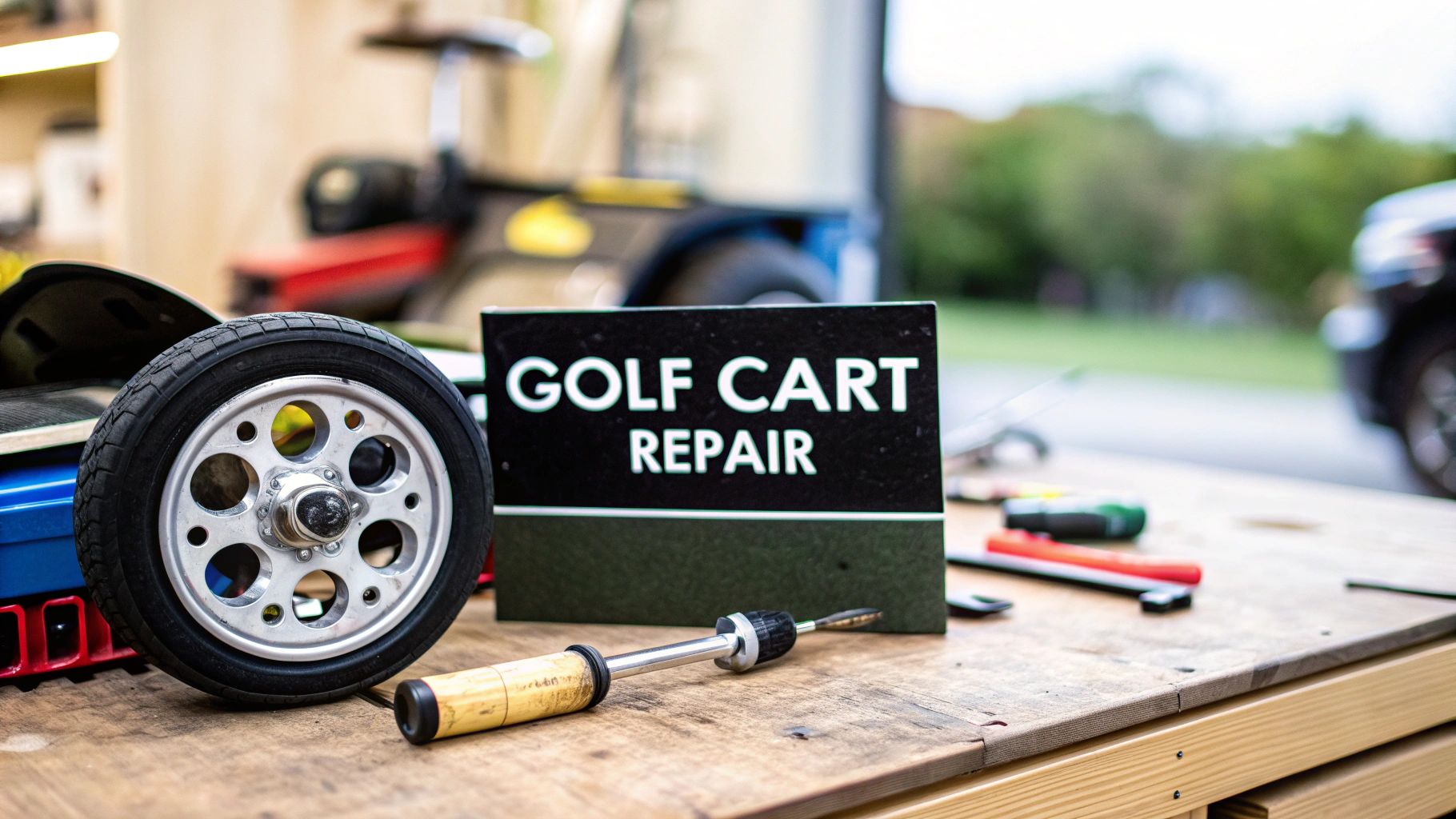 cart golf repair: Quick DIY tips to fix your golf cart | Caddie Wheel