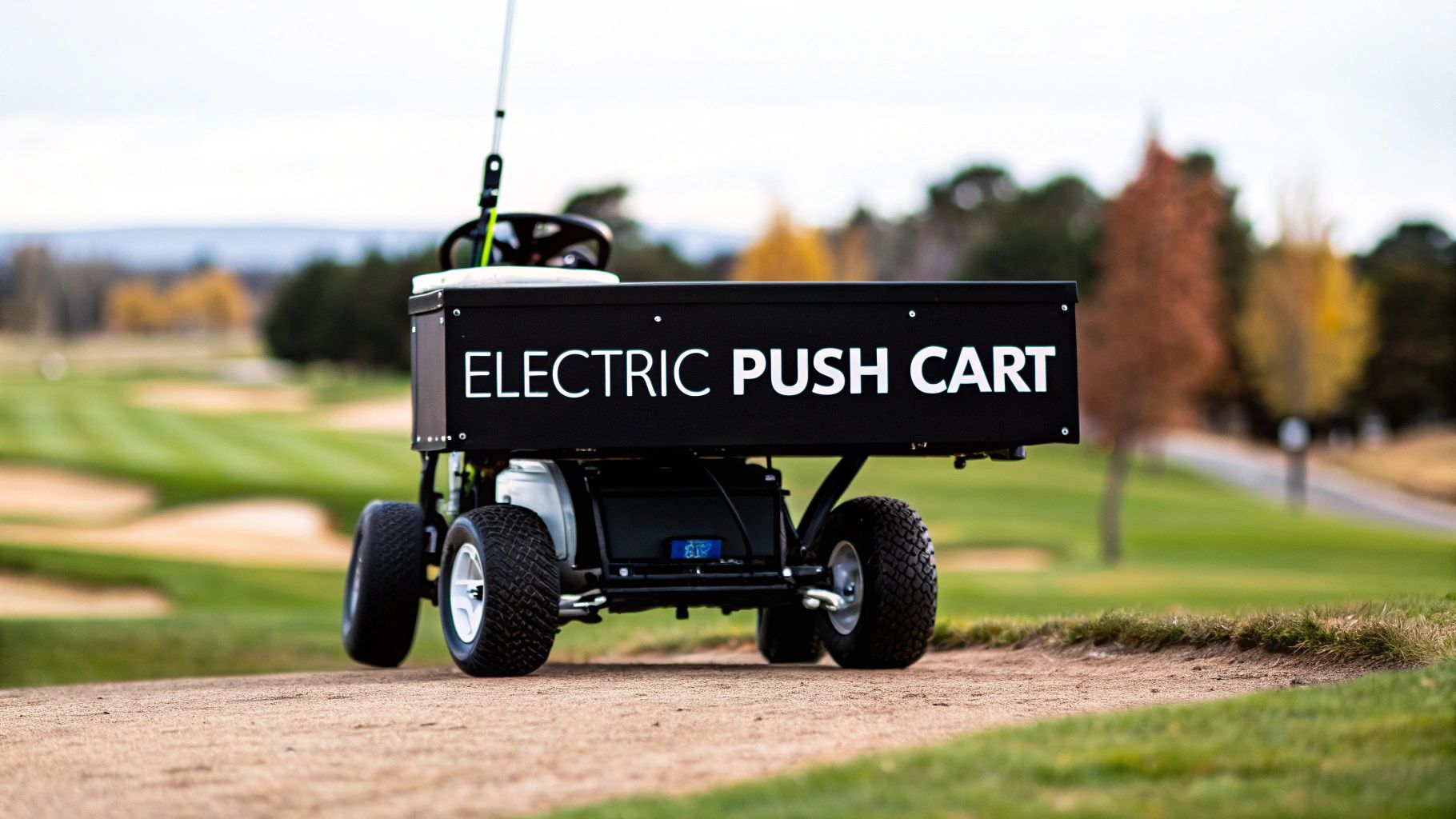 Your Guide to a Golf Push Cart Electric Conversion Kit | Caddie Wheel