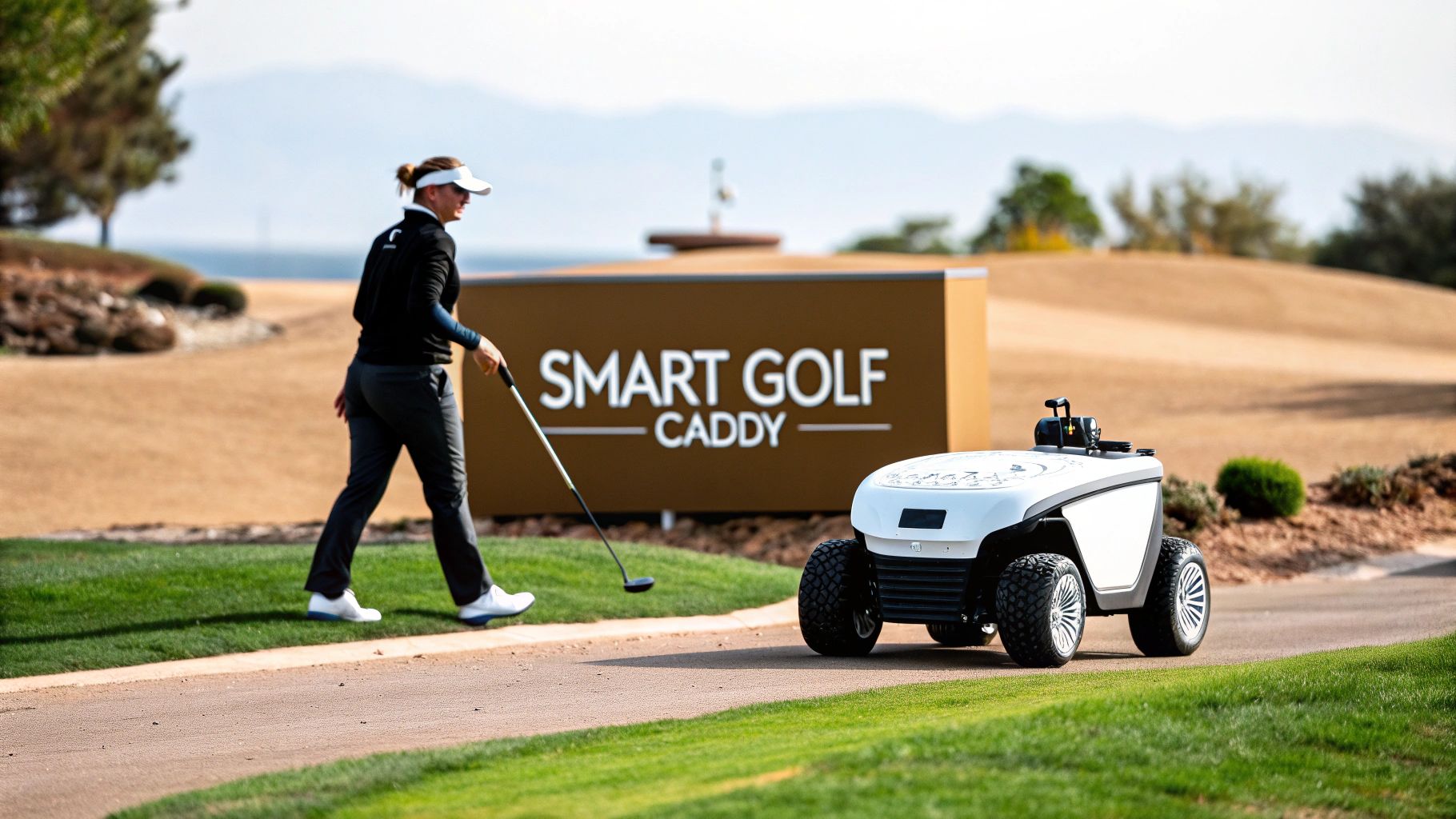 Your Guide to the Golf Caddy Robot | Caddie Wheel