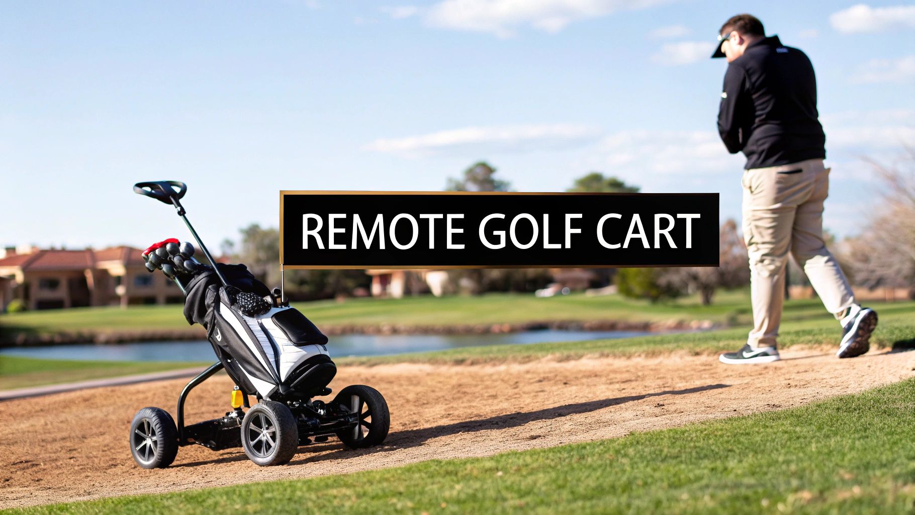 The Modern Golfer's Remote Golf Push Cart Guide | Caddie Wheel