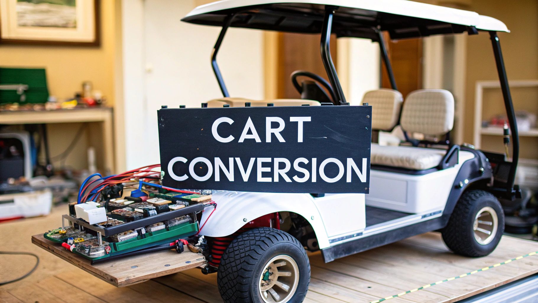 Top 6 Electric Golf Cart Conversion Kit Options for 2025 | Caddie Wheel
