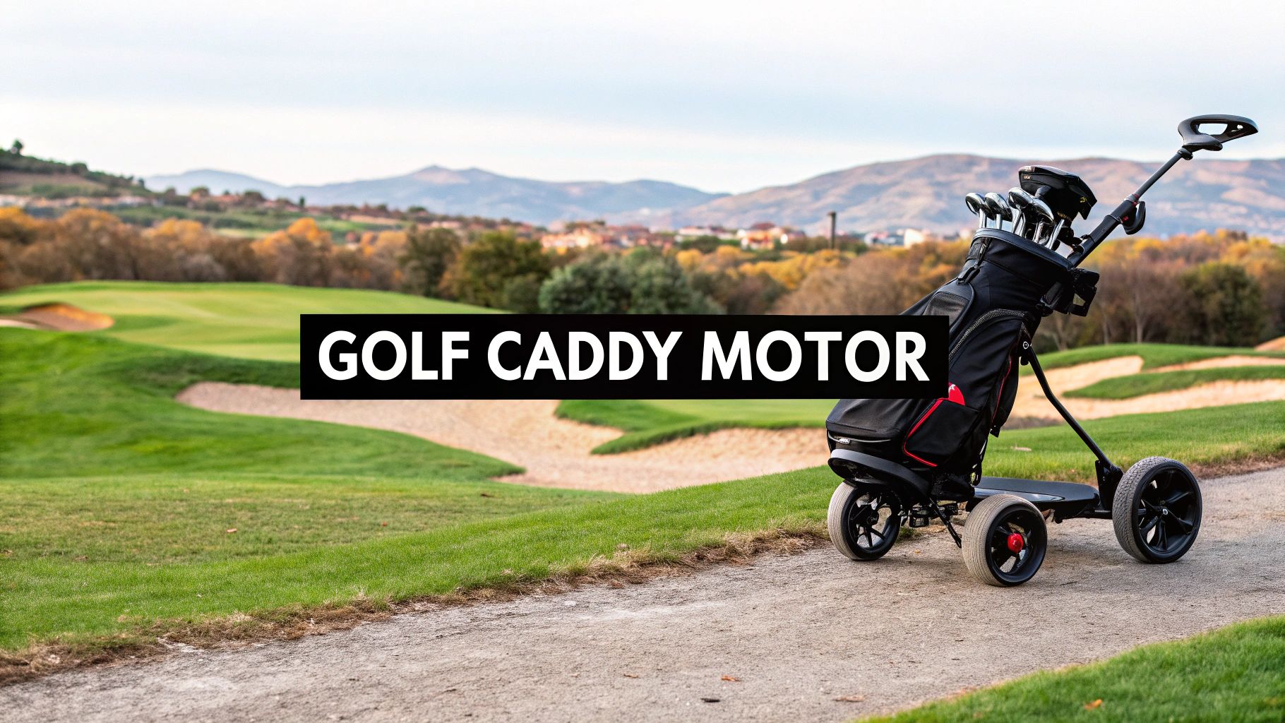 Your Guide to Choosing the Best Golf Caddy Motor | Caddie Wheel