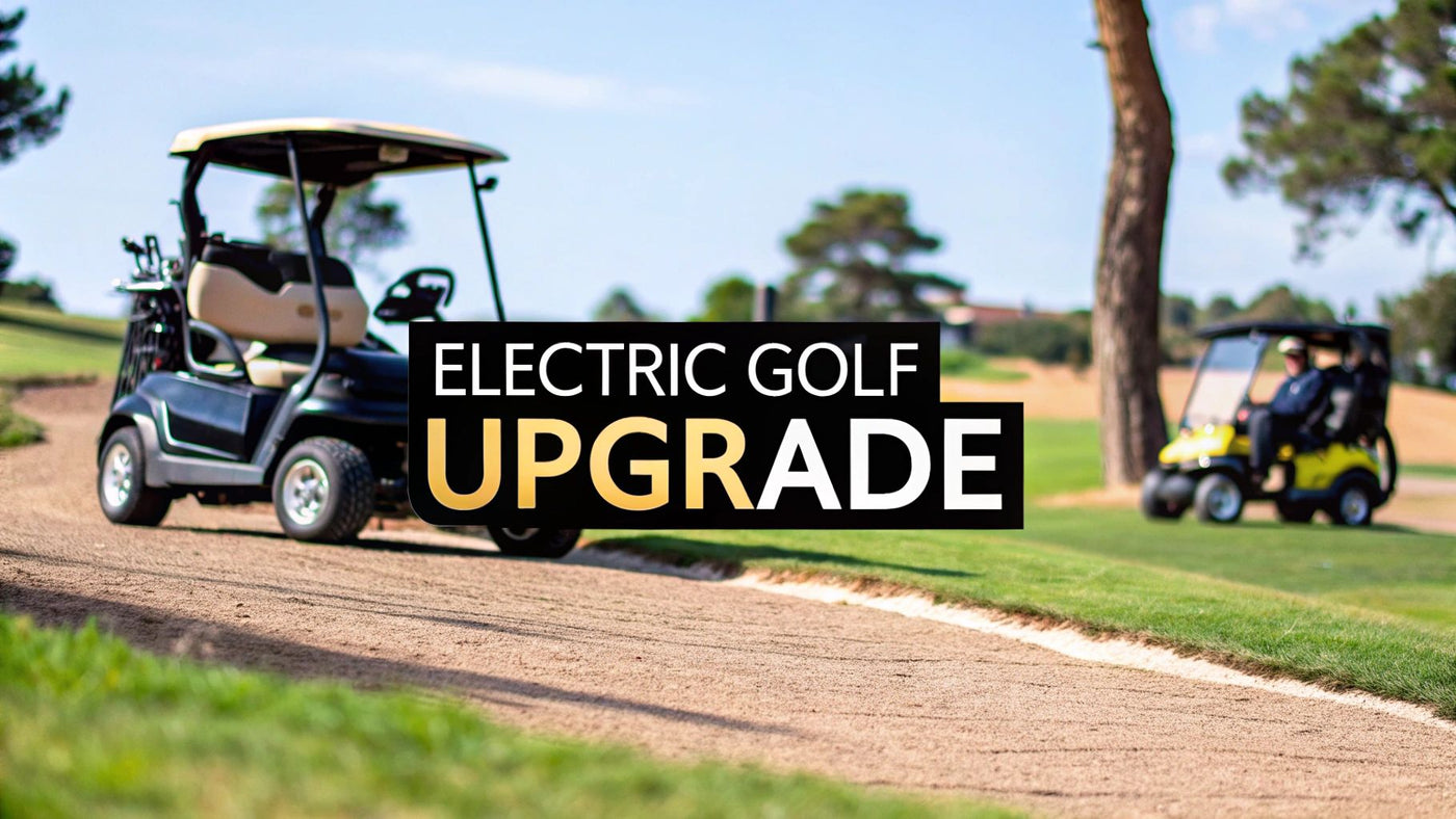 Your Ultimate Guide to the Golf Cart Electric Upgrade | Caddie Wheel