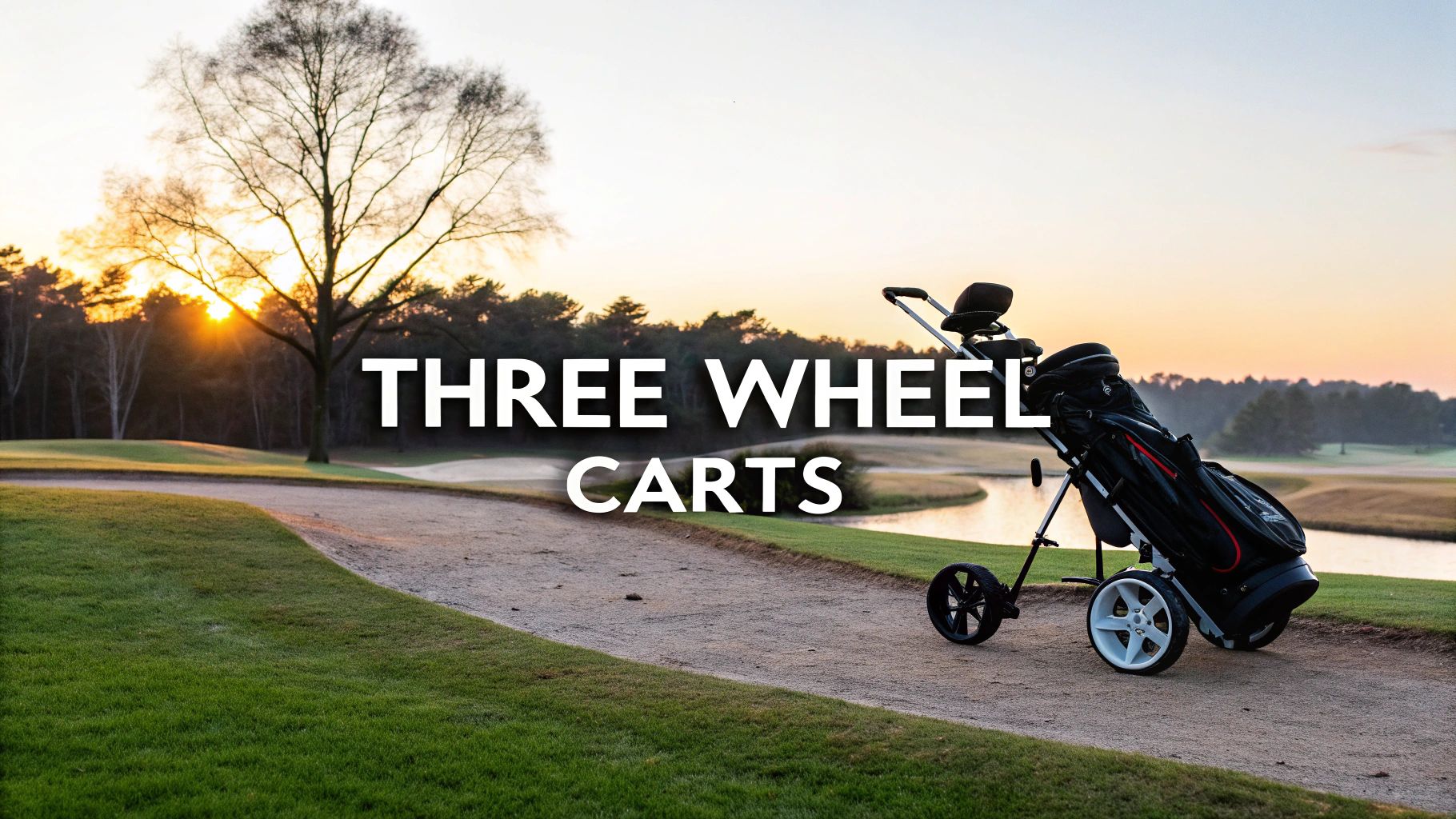 The Essential Guide to Three Wheel Carts for Golf | Caddie Wheel