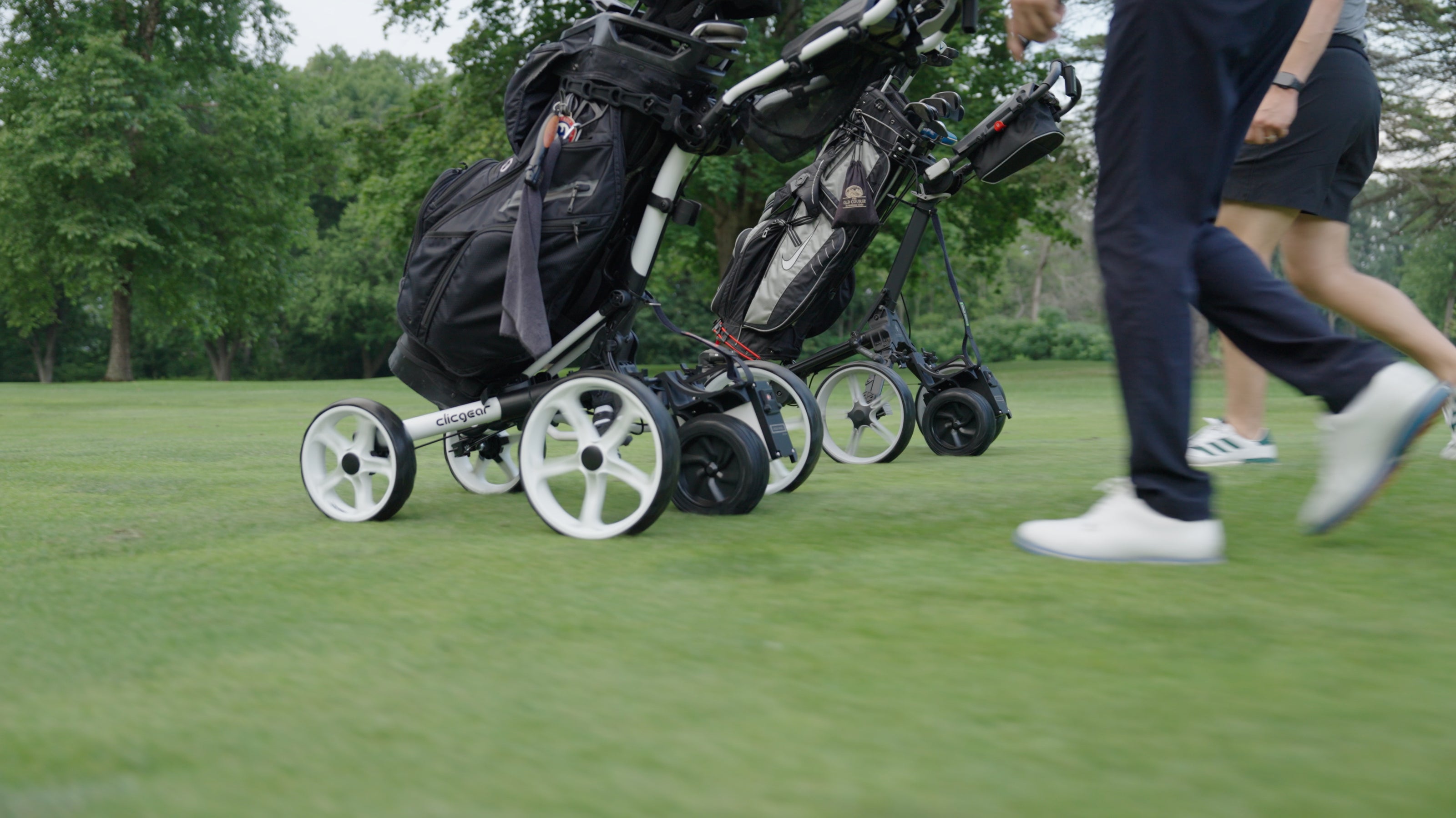 Caddie Wheel - Power Assist Your Golf Push Cart