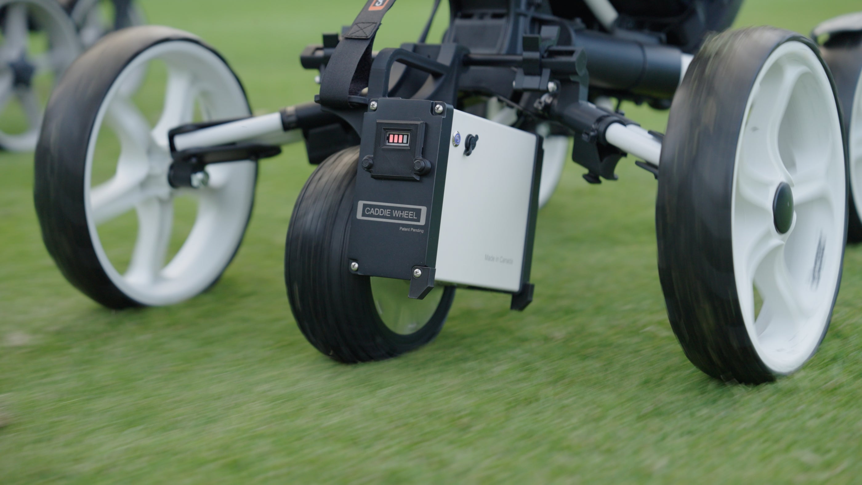 Caddie Wheel - Power Assist Your Golf Push Cart